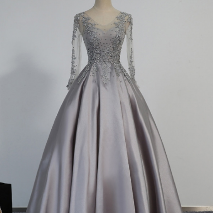 Long Sleeve Prom Dress,long Prom Dresses,prom Dresses,evening Dress ...