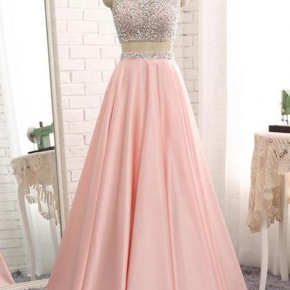 Two Piece Jewel Prom Dress With Sequins,pl5133 on Luulla