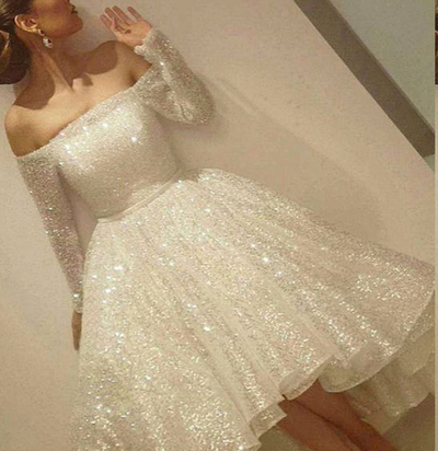 Bling Bling Elegant Short Dresses Cute Homecoming Dresses on Luulla