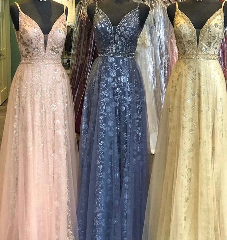 Formal Long Dresses, Long Prom Dresses, A Line Graduation Party Gowns ...