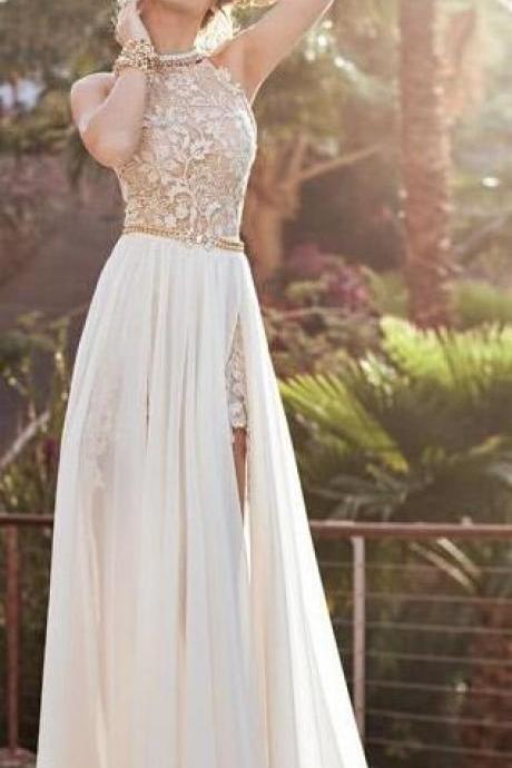 Pretty Backless Long Prom Dresses,Modest Prom Dress,Sparkly Prom Gowns ...