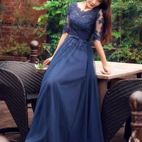 Evening Dress, Elegant Dress, Formal Evening Dress,custom Made,pl5026 ...