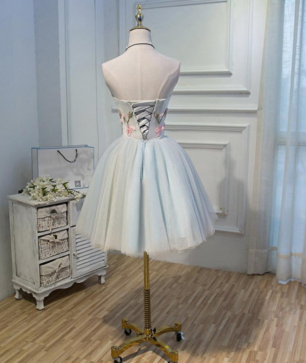 Short/mini Prom Dresses, Grey Mini Party Dresses, Mini Short Homecoming ...