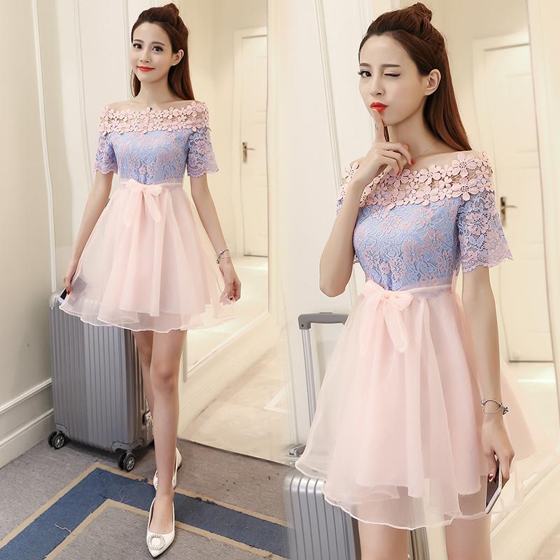 Stylish Lace Tulle Short Dress, Summer Dress,pl4359 on Luulla