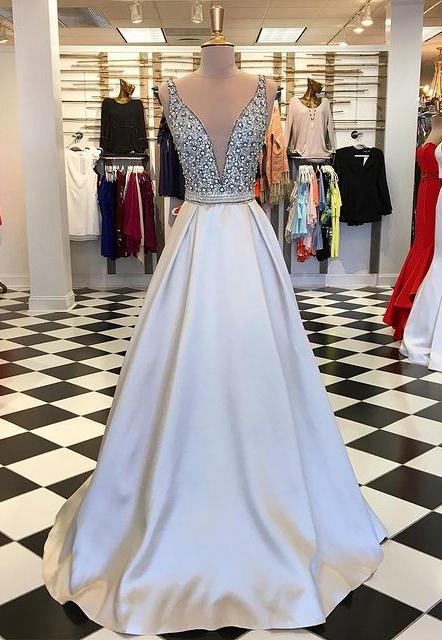 Long Prom Dresses With Beading,formal Dress,dance Dresses,pl4522 on Luulla
