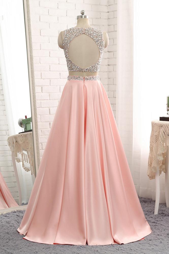 Two Piece Jewel Prom Dress With Sequins,pl5133 on Luulla